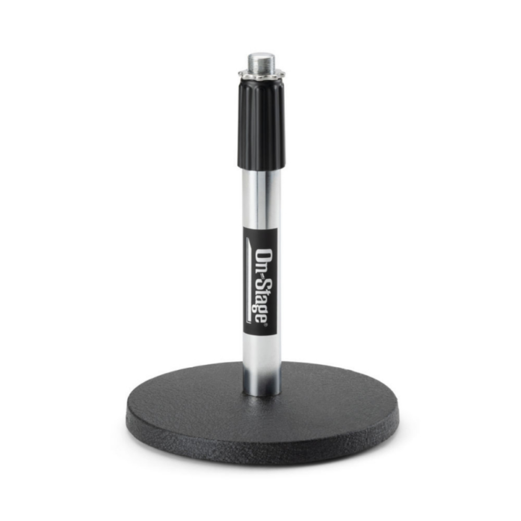 On Stage Table Top Microphone Stand Rental - Nationwide Event Rentals