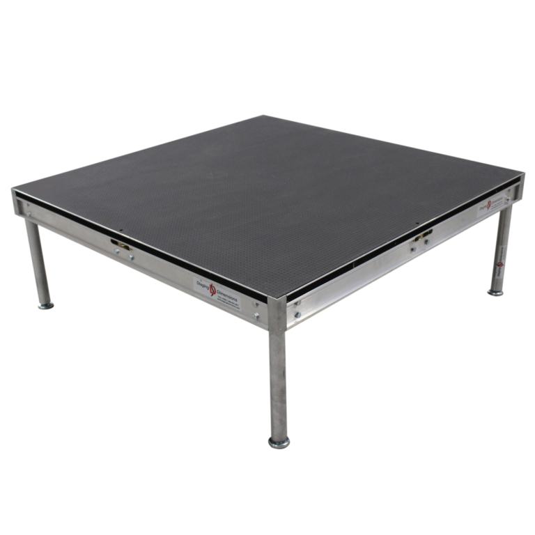 Staging Dimensions 4' x 4' Stage Deck Rental - Nationwide Event Rentals