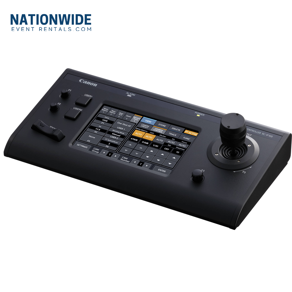 Canon RC-IP100 Touchscreen PTZ Joystick Controller Rental